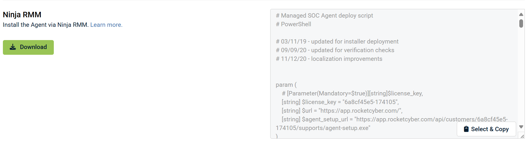 Deploying via NinjaOne