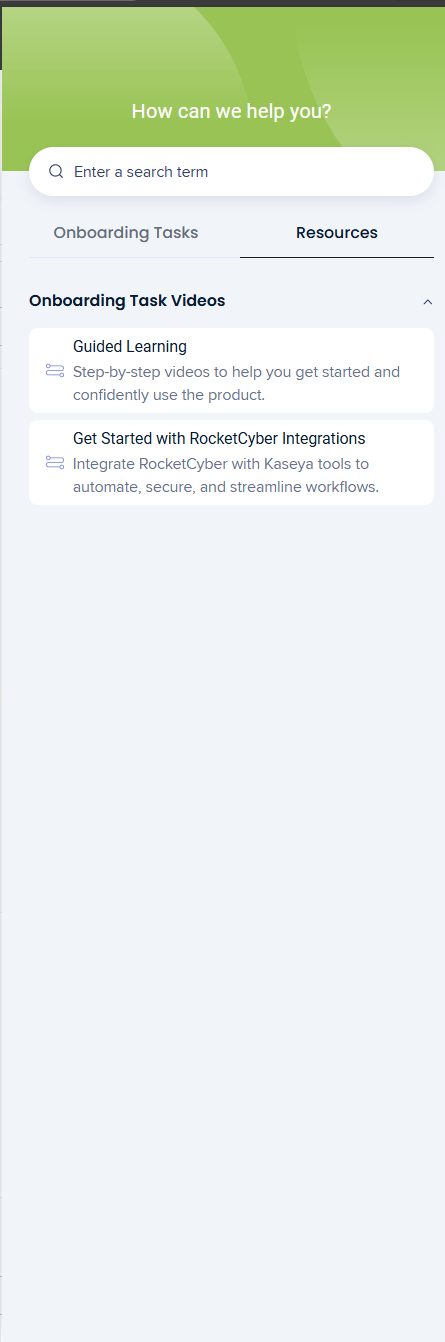 Standalone: Getting started with RocketCyber