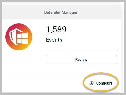 Configuring Windows Defender