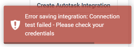Configuring Autotask