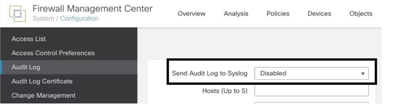 Configuring Cisco Secure Firewall Management Center